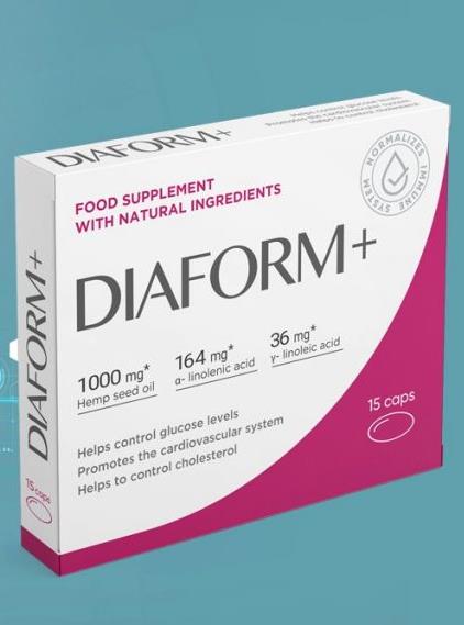 Diaform+ capsule – pret, pareri, prospect, compozitie, farmacii Romania